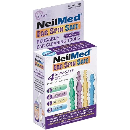 Amazon.com: NeilMed Reusable Flexible Ear Cleaners, 15 Piece Set ...