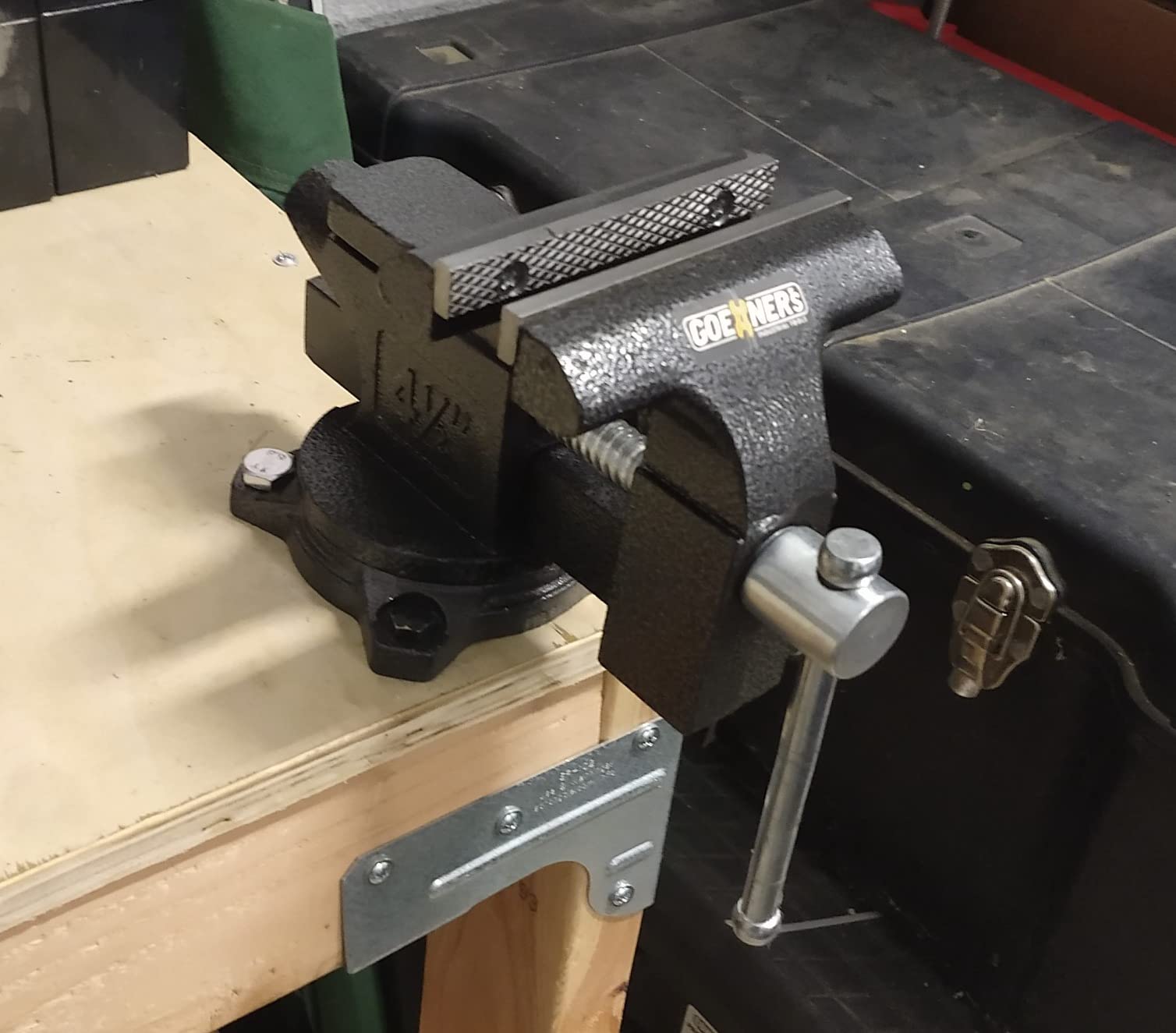 $9/mo - Finance Bench Vise 4-1/2", Vice for Workbench with Heavy Duty ...
