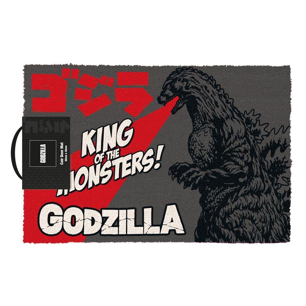 Amazon.com: Pyramid International Godzilla Door Mat, Coir Doormat ...
