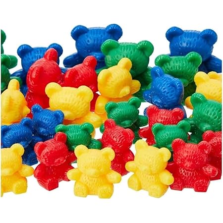 Amazon.com: Learning Resources Bear Counters Set, Counting, Color ...