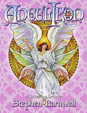 Amazon.com: Angelikon: A Colouring Book: 9780991321674: Barnwell ...