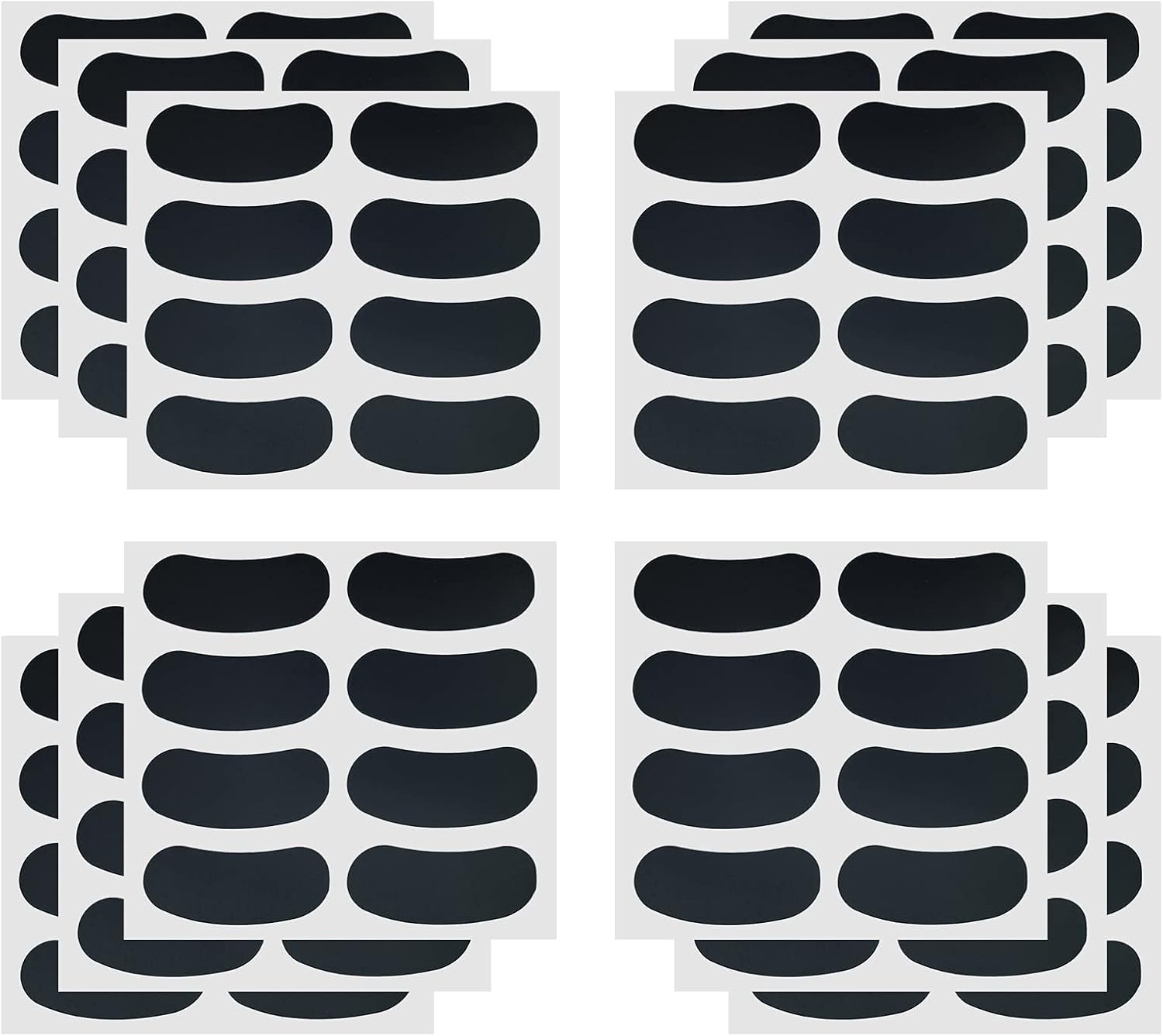 Amazon.com: Eupboron 200 Pairs Eye Black Stickers Sports Eye Black ...
