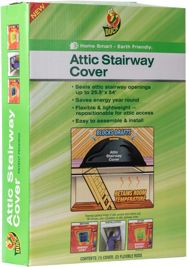 Energy Wise Attic Door Insulation Cover, 25″x54″x11″, Extra Thick ...