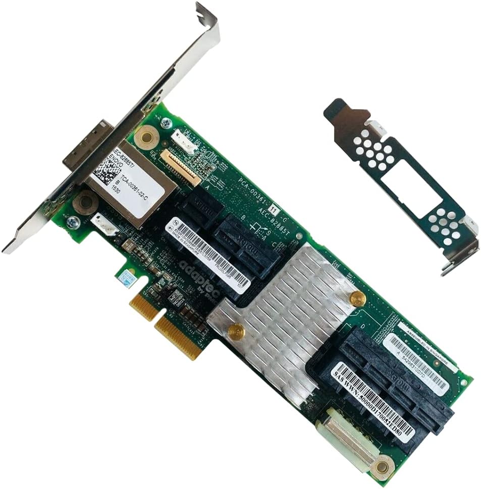 Amazon.co.jp: Adaptec AEC-82885T 00LF095 RAID コントローラーカード 36ポート 12Gbps ...