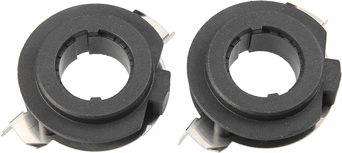 X AUTOHAUX Car H7 LED Headlight Bulb Adapter Socket Base Holders (Pack ...