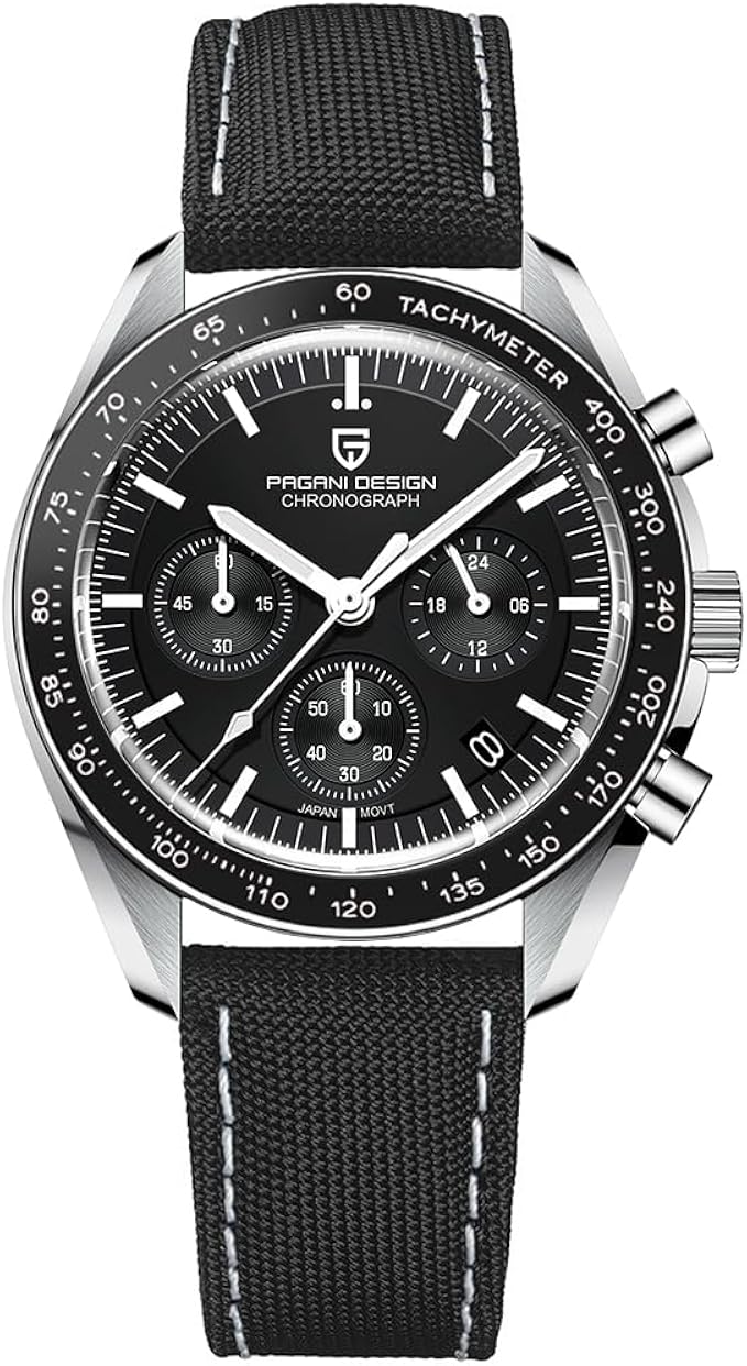 Pagani Design 1701 V3 Moon Wristwatch Men's Quartz Chronograph Watches ...