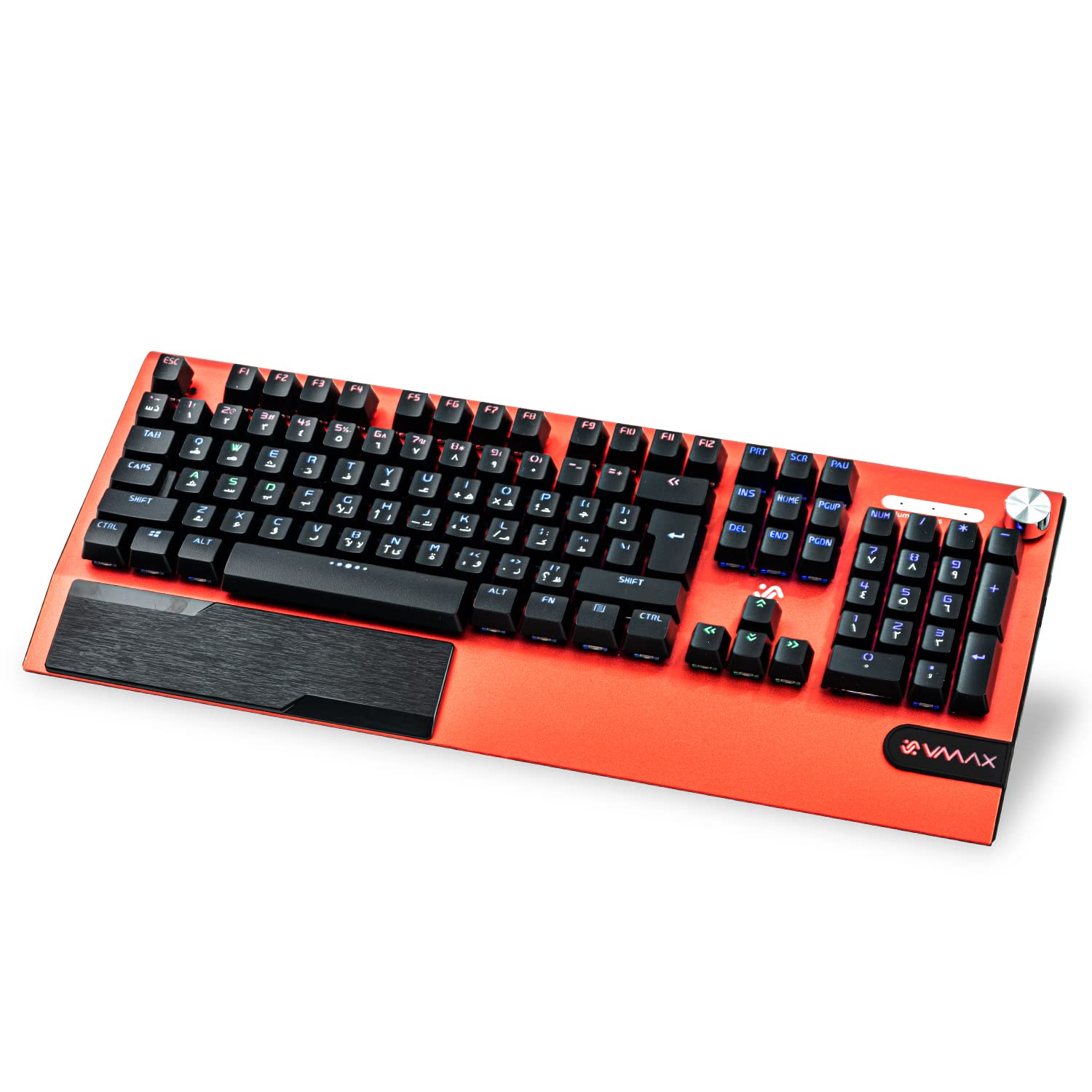 Buy VMAX Professional Mechanical Gaming Keyboard | ENG & ARB Keypad ...