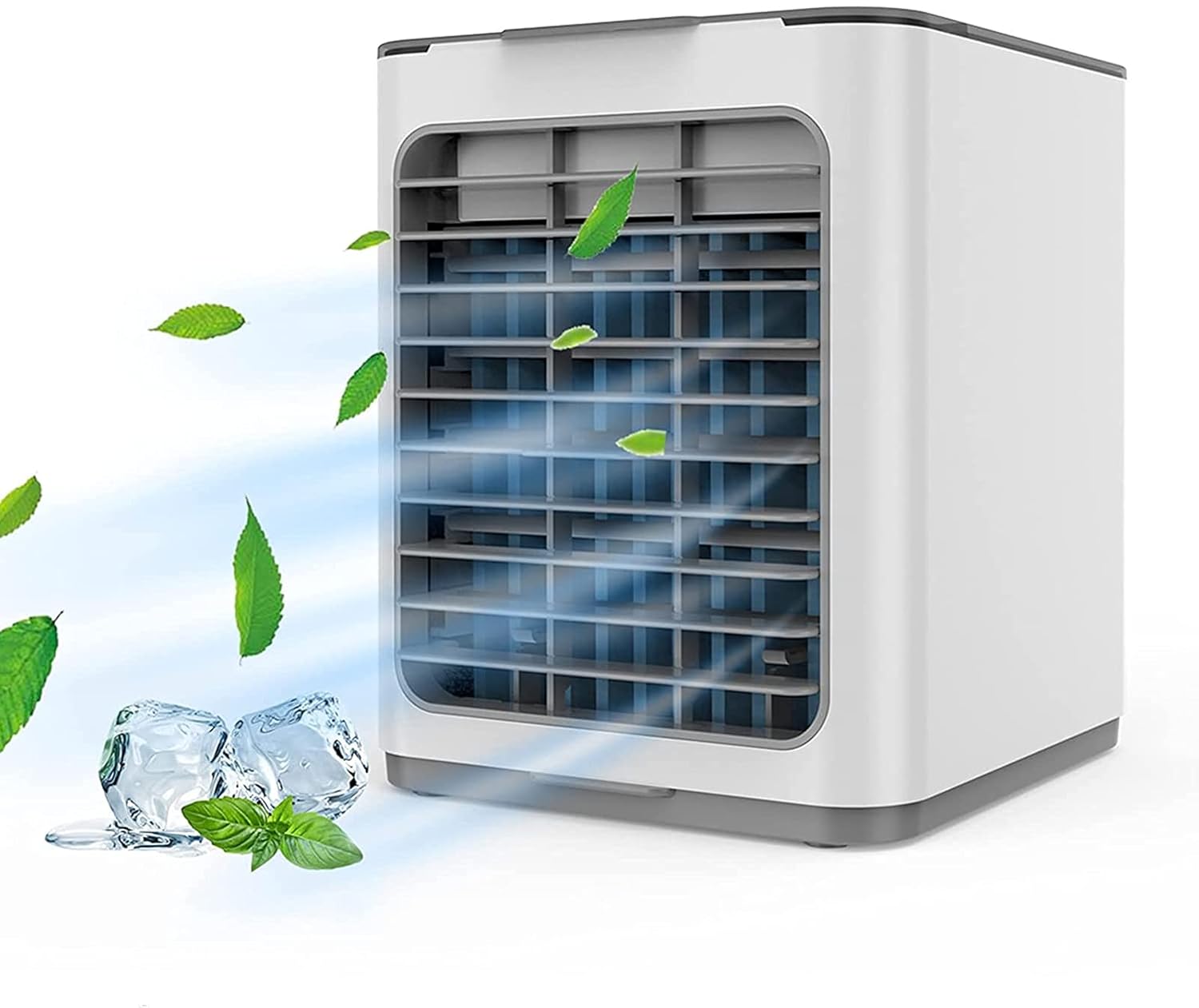 NISPOTDOR Portable Mini Air Conditioner, Personal Evaporative Air ...