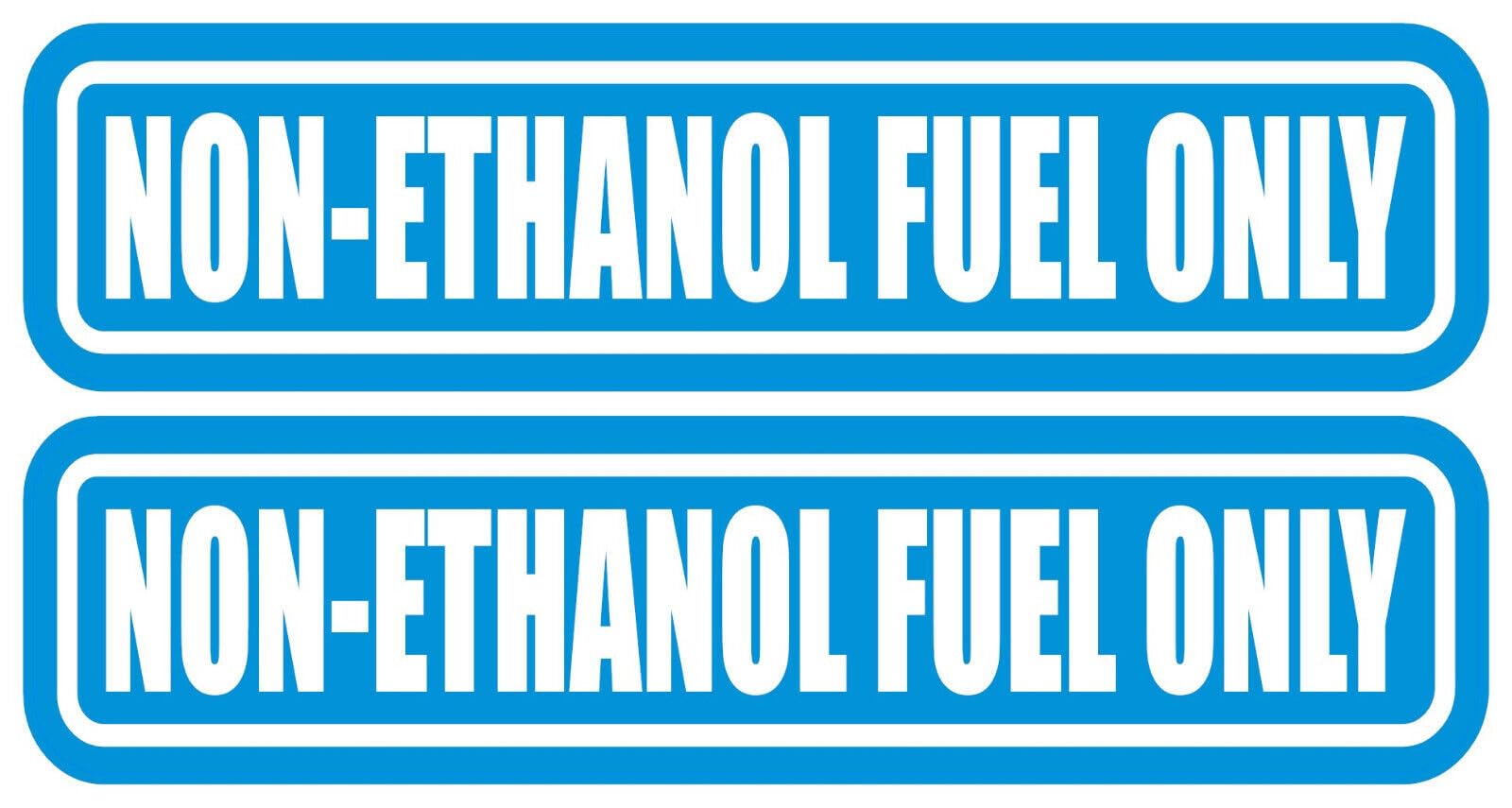 Amazon.com - Non Ethanol Fuel ONLY Vinyl Stickers Gas Can Tank Decals ...