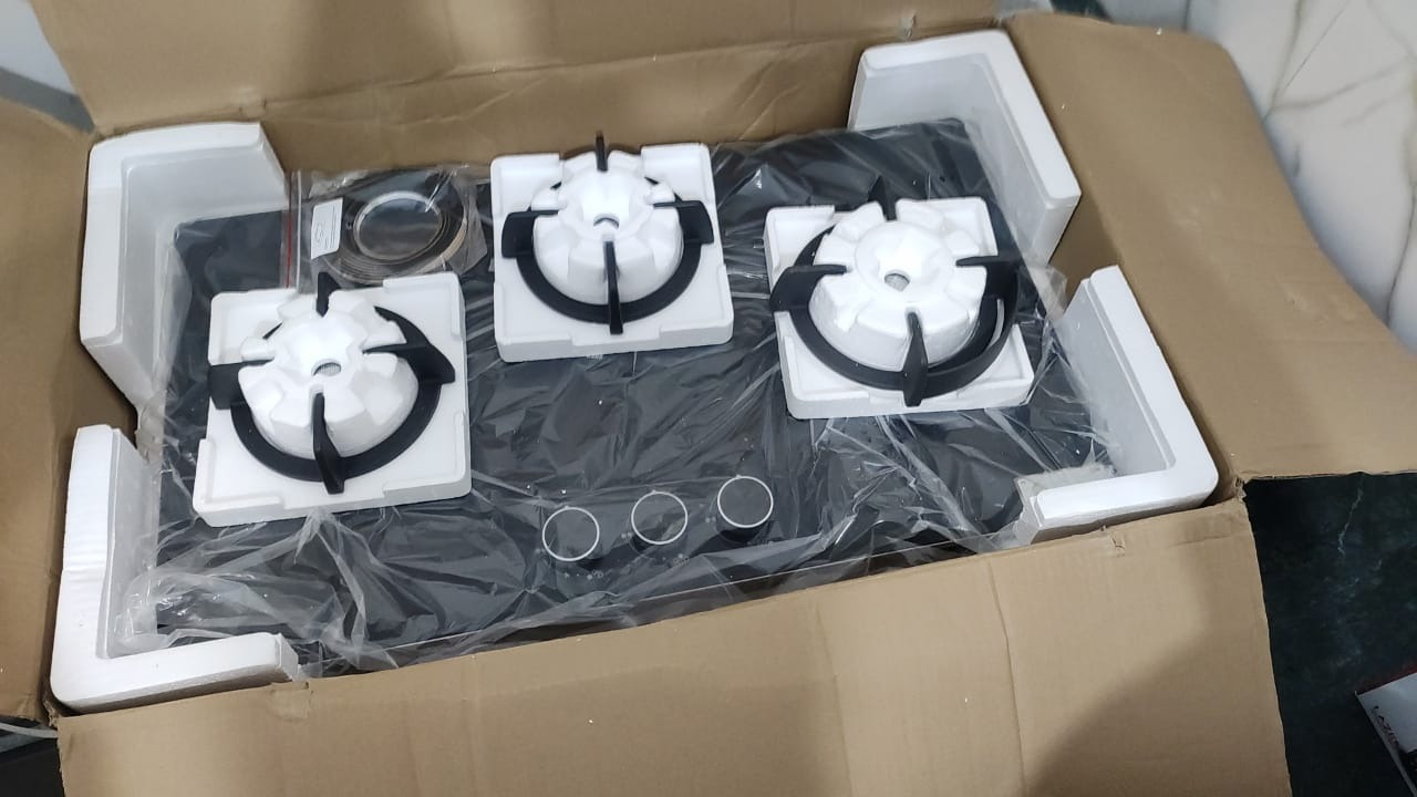 KAFF Bellini BLH 783 Built-in Hobs 3 Burners, Auto Electric Ignition ...