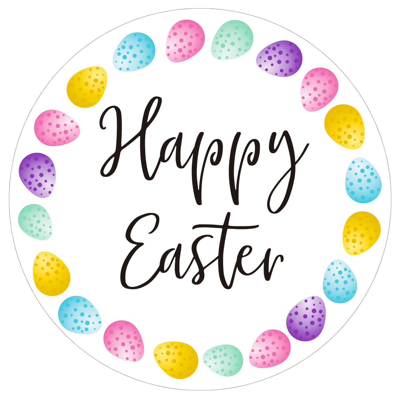 Amazon.com: Anwyll Easter Gift Stickers,Easter Eggs Stickers,120Pcs ...