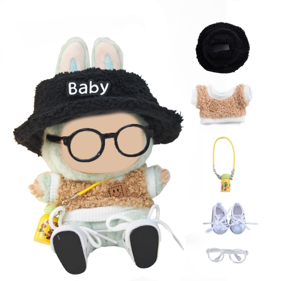 5 Set 17cm Doll Clothes Clothes For Dolls Outfit Accessories ...