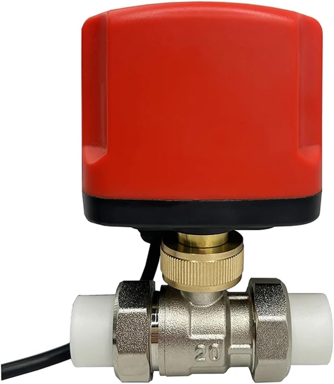 Amazon.com: XBUYVRZ 2-Way Motorized Ball Valves PPR Brass Motorized ...