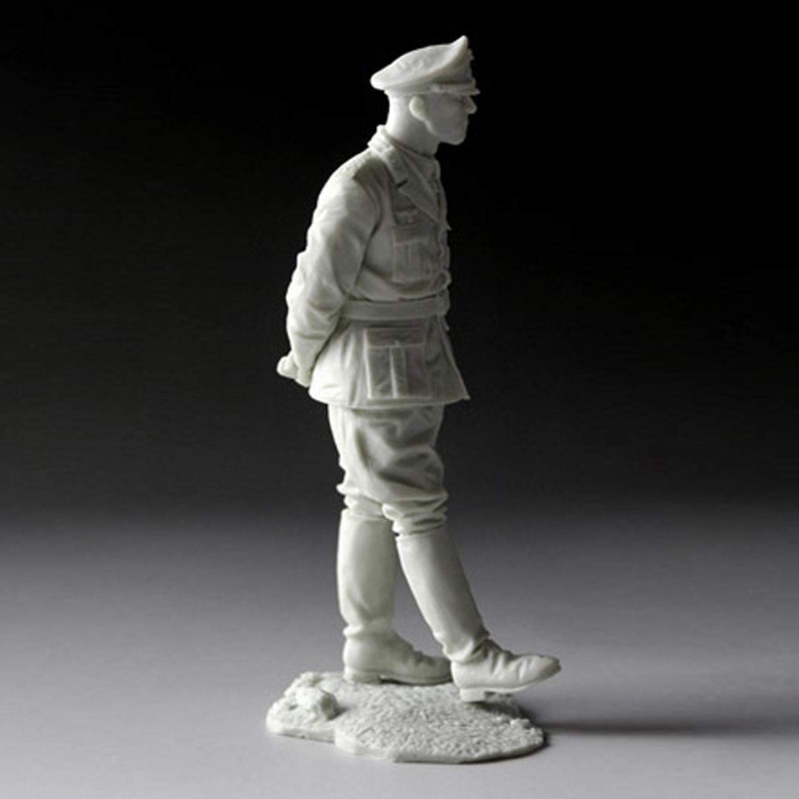 Buy Risjc 1/16 resin figure soldier model, World War II officer Rommel ...