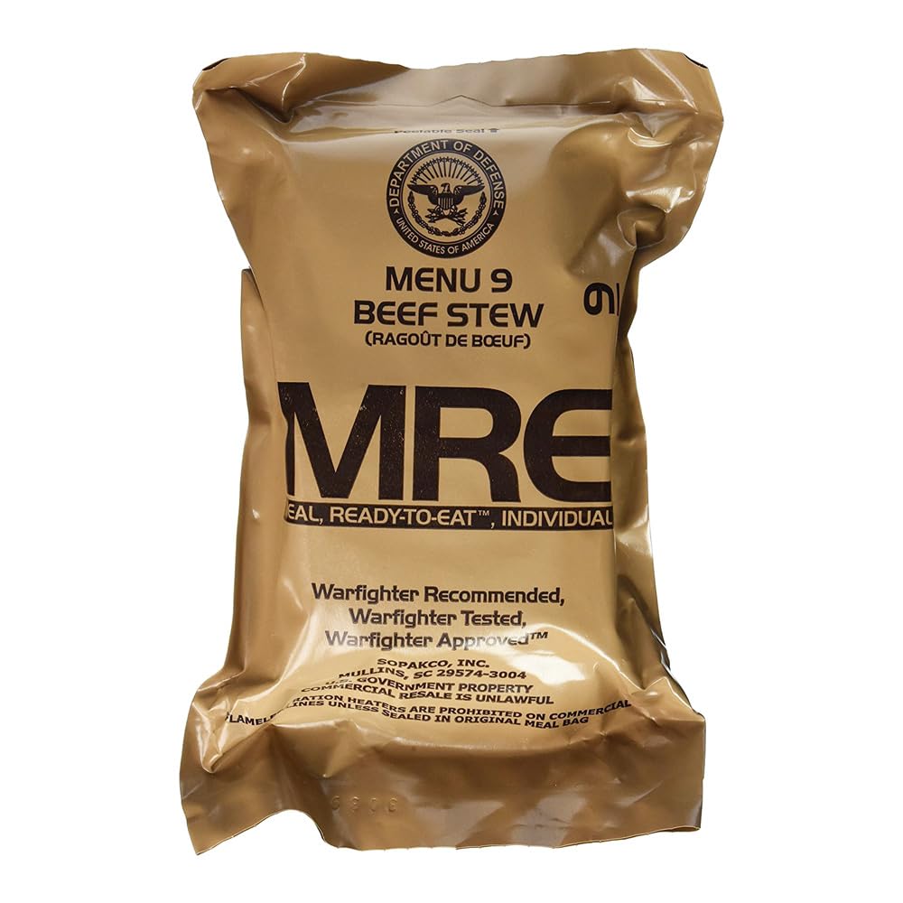 Amazon.com: Nutrient-Rich MREs - Portable Food Survival Meals - Long ...