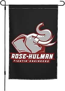 Amazon.com : Rose-Hulman Institute of Technology Logo Garden Flag ...
