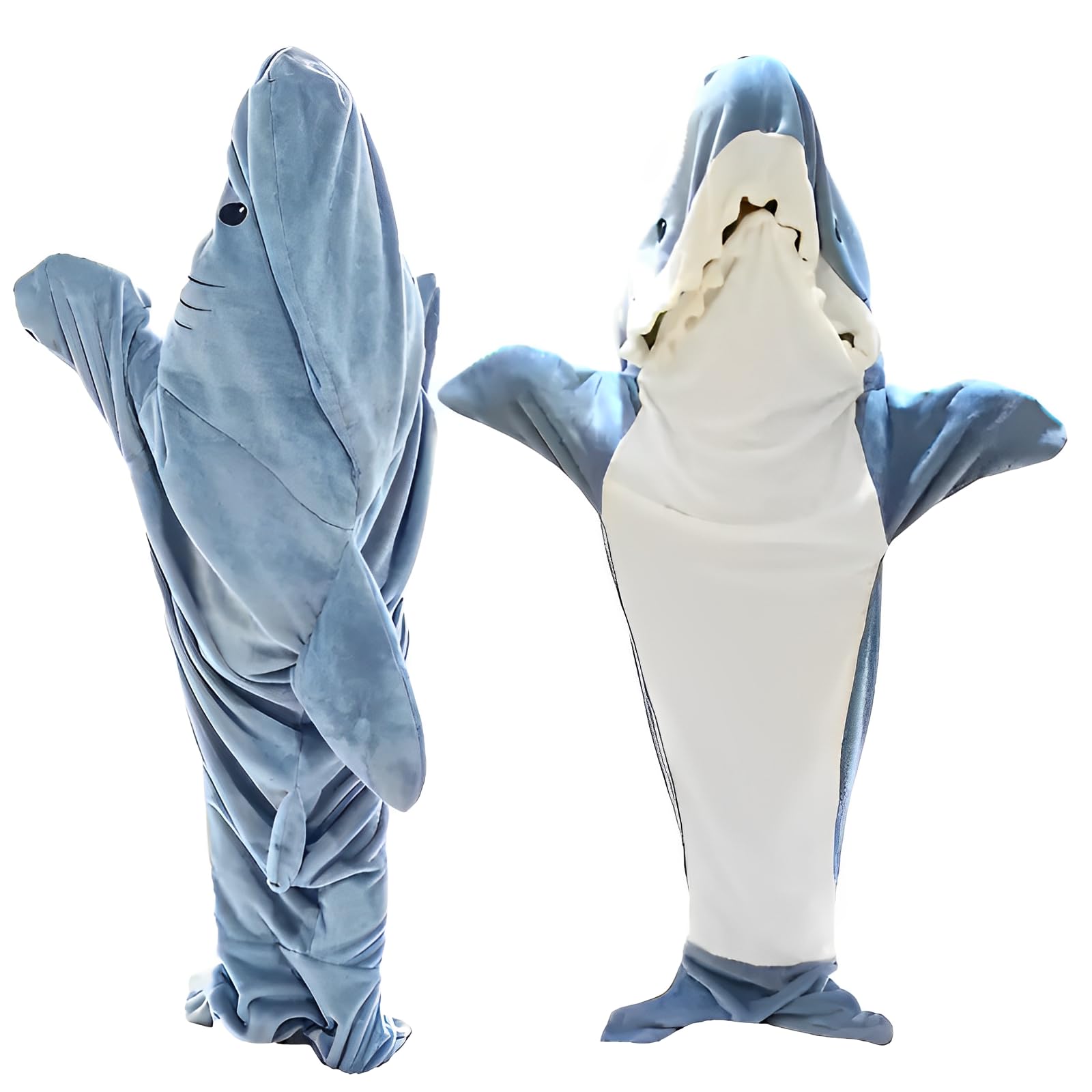 Shark Blanket, Shark Blanket Onesie, Wearable Shark Blanket Hoodie ...