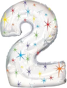 Amazon.com: CTI Balloons Foil Balloon, 38", Multicolor : Home & Kitchen