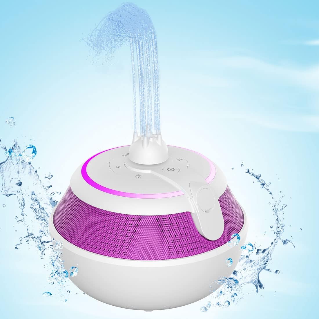 Amazon.com: Floating Bluetooth Speaker，Foifope Pool Speakers Fountain ...