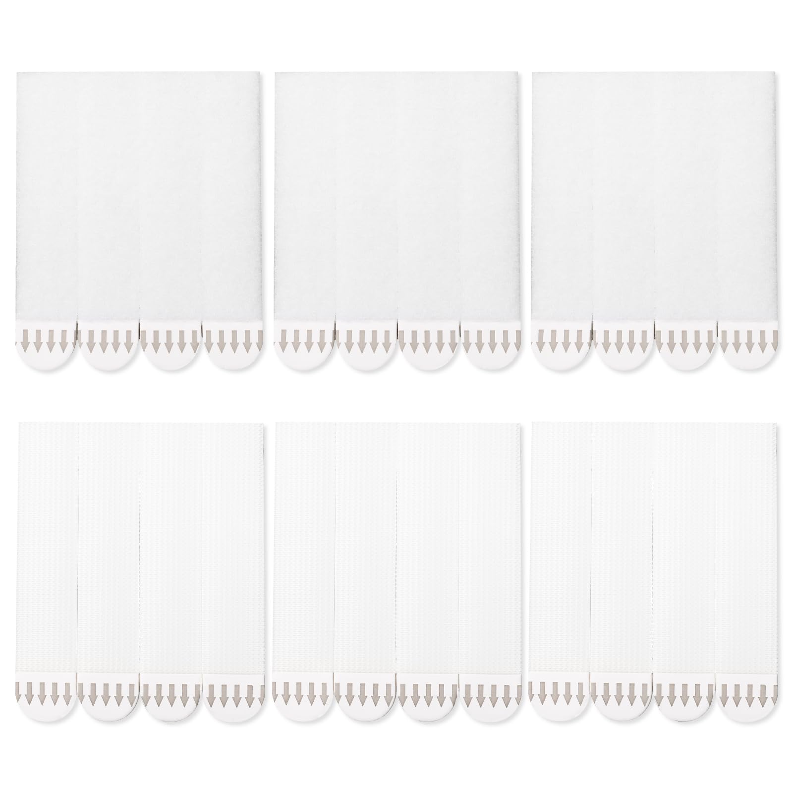 Abeillo 24 Strips Picture Hanging Strips, White Strips Picture Hanging ...