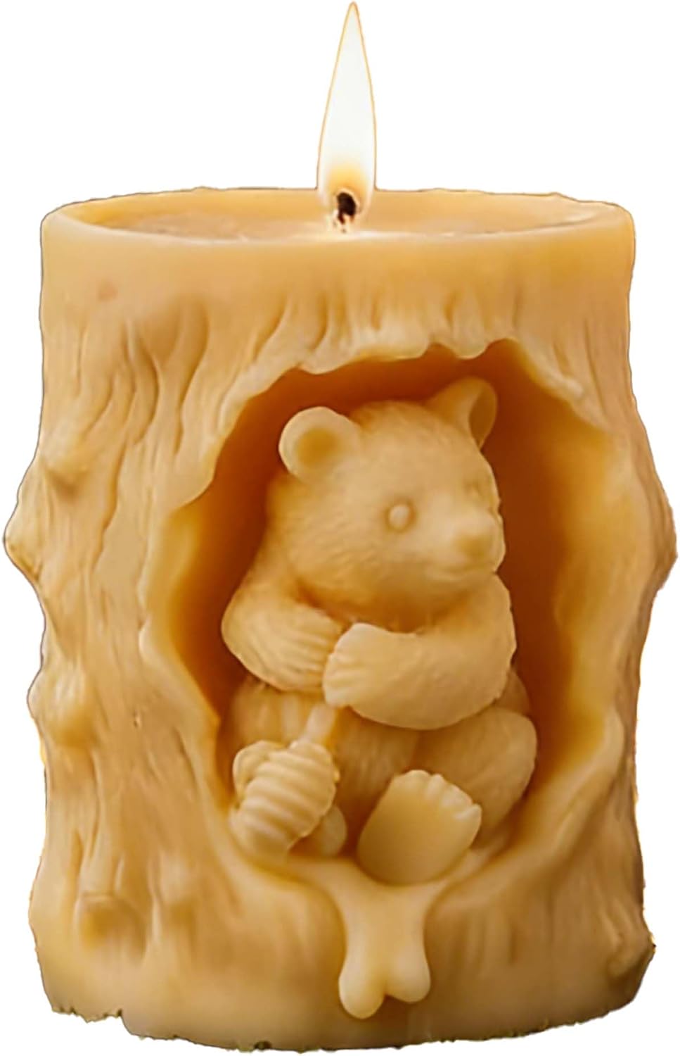 Amazon.com: Tree Bear Candle Mold - Animal & Bear Resin Casting Molds ...