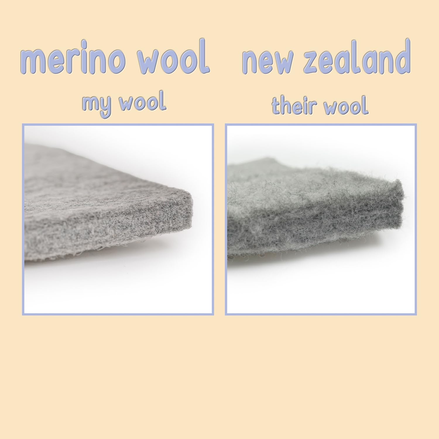 Snapklik.com : Merino Wool Pressing Mat For Quilting 22" X 60" 100% ...