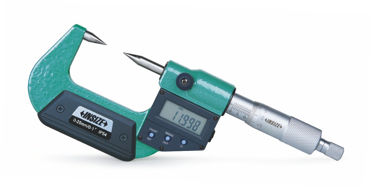 InSize 3530-25A Digital Point Micrometer, 30° : Amazon.in: Industrial ...