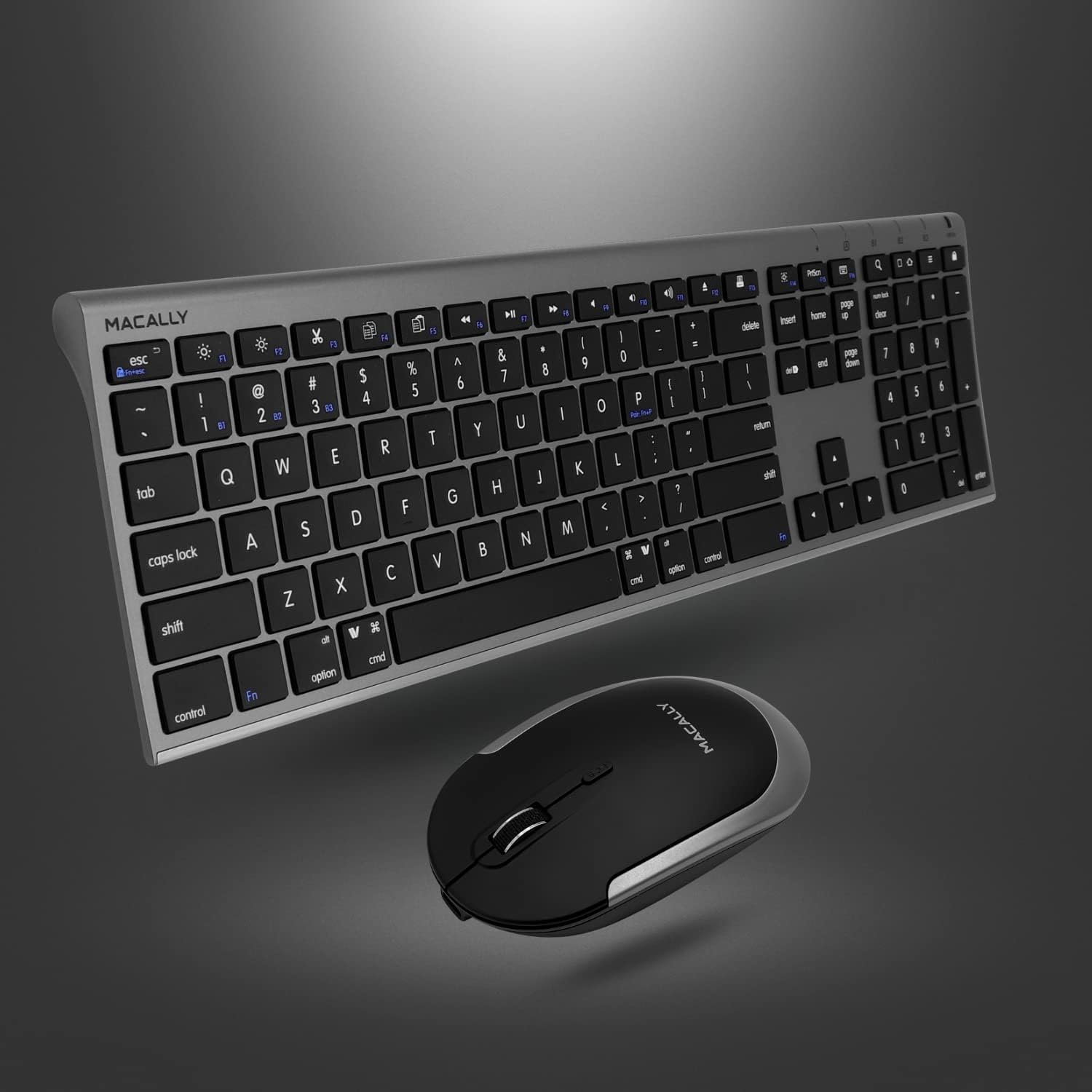 Amazon.com: Bluetooth Keyboard Mouse for Mac, Ultra Slim Wireless Keyboard Mouse Combo for Mac ...