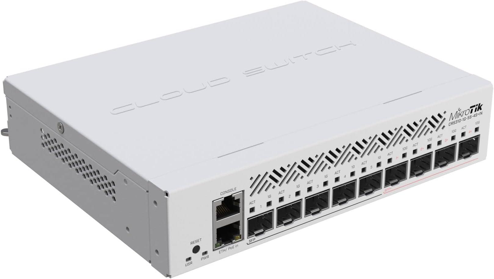 Amazon.com: MikroTik CRS312-4C+8XG-RM – Network Switch L3, 10G ...