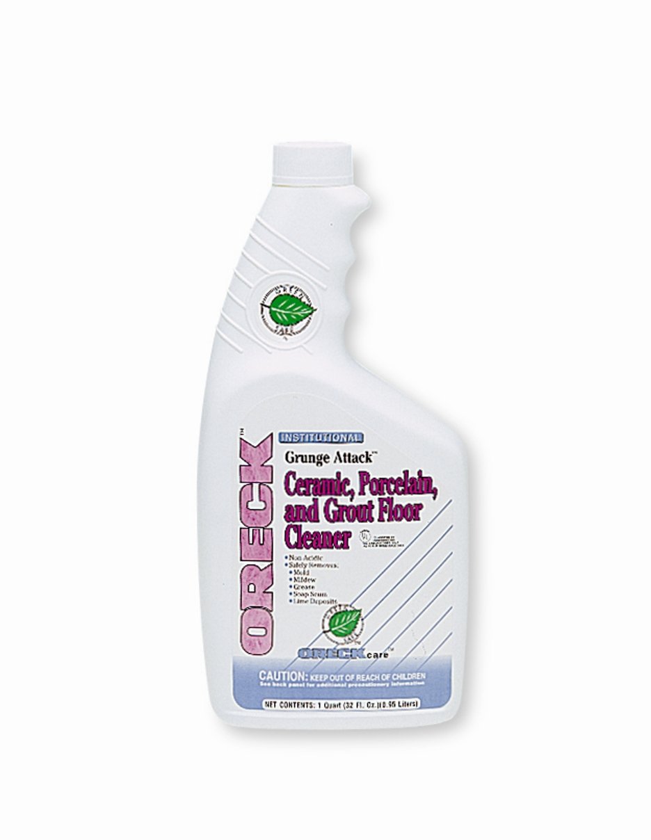 Oreck Commercial Grunge Attack Ceramic Tile And Grout Floor Cleaner ...