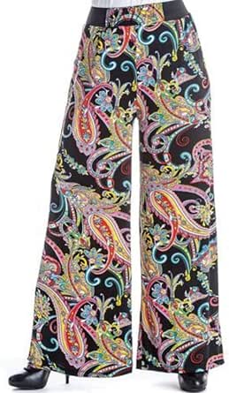 Magic Pantz Paisley Plus Size - Palazzo Pants - Cut to Length, No Fray ...