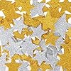 Amazon.com: 200Pcs Glitter Star Foam Stickers Silver and Gold Stars ...