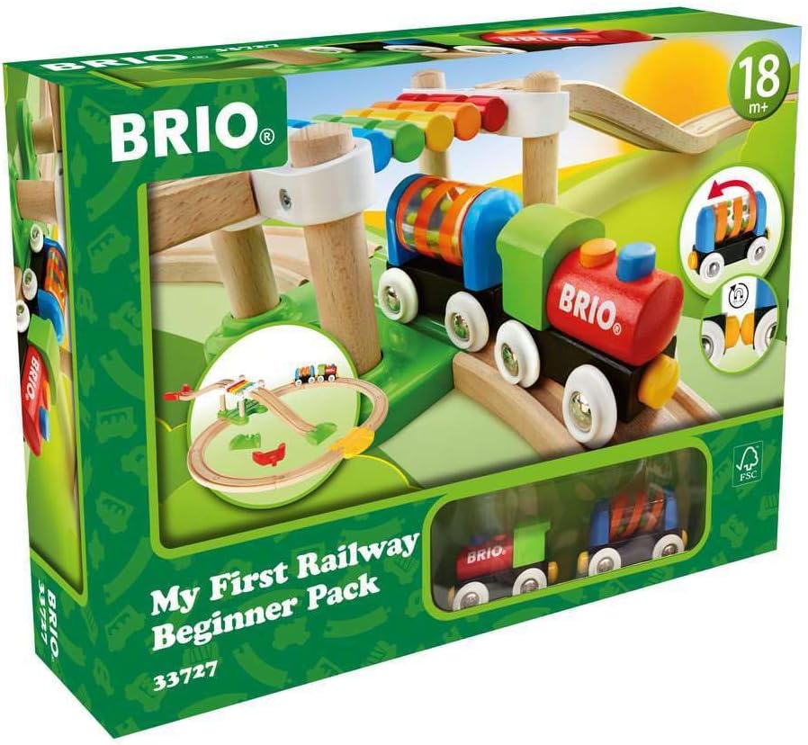 BRIO My First Railway Beginner Pack 18 pieces : BRIO®: Amazon.com.au ...