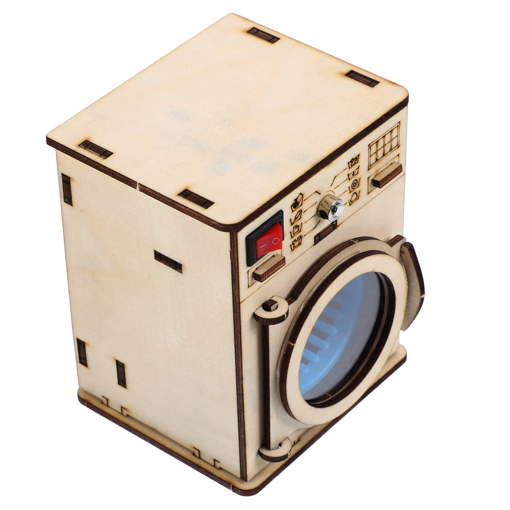 Amazon.com: Hohopeti 1 Set DIY Technology Materials Kids Toy Wooden Jigsaw Puzzles Wooden ...