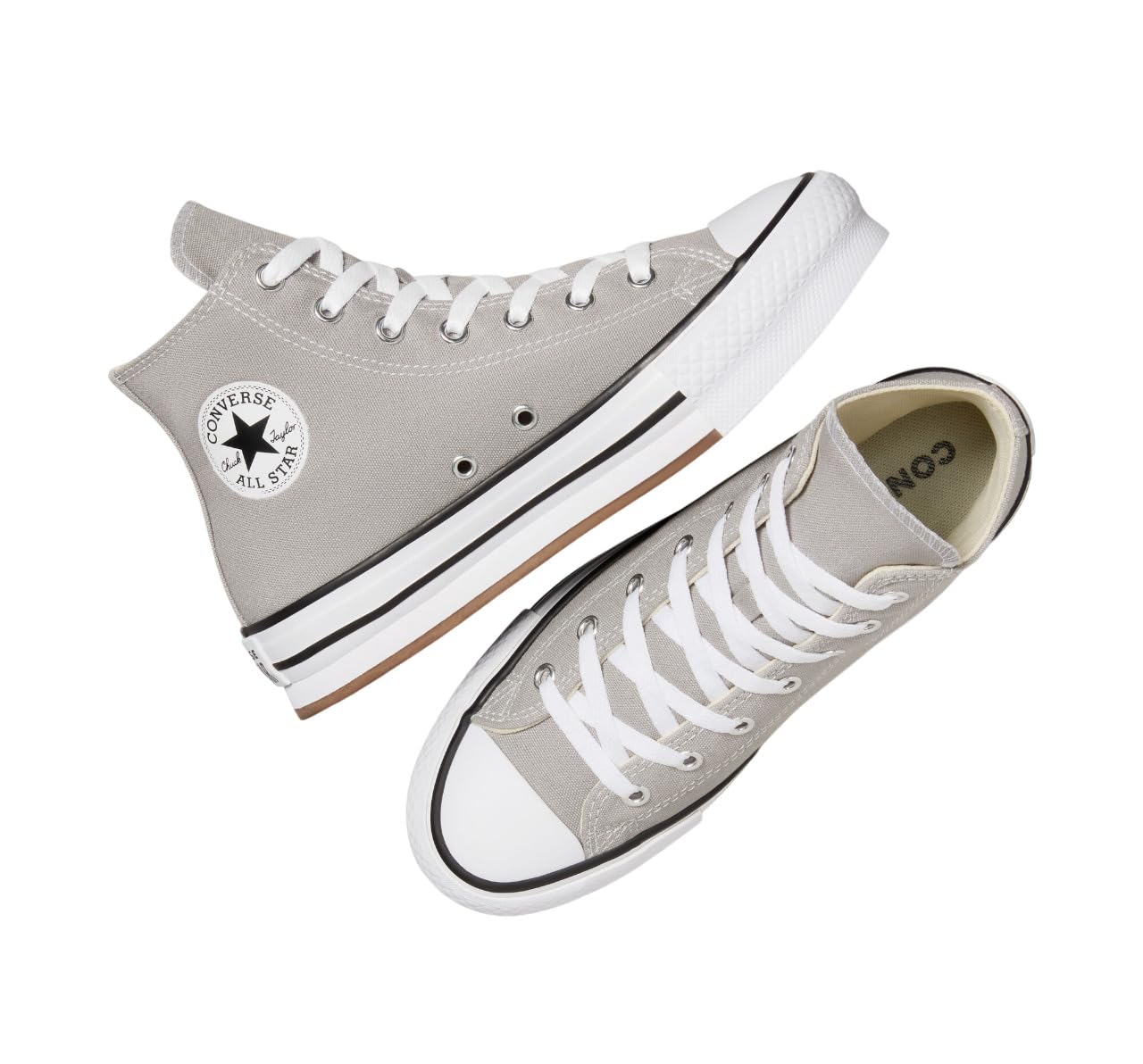 Amazon.com: Converse Chuck Taylor All Star EVA Lift Canvas Big Kids ...