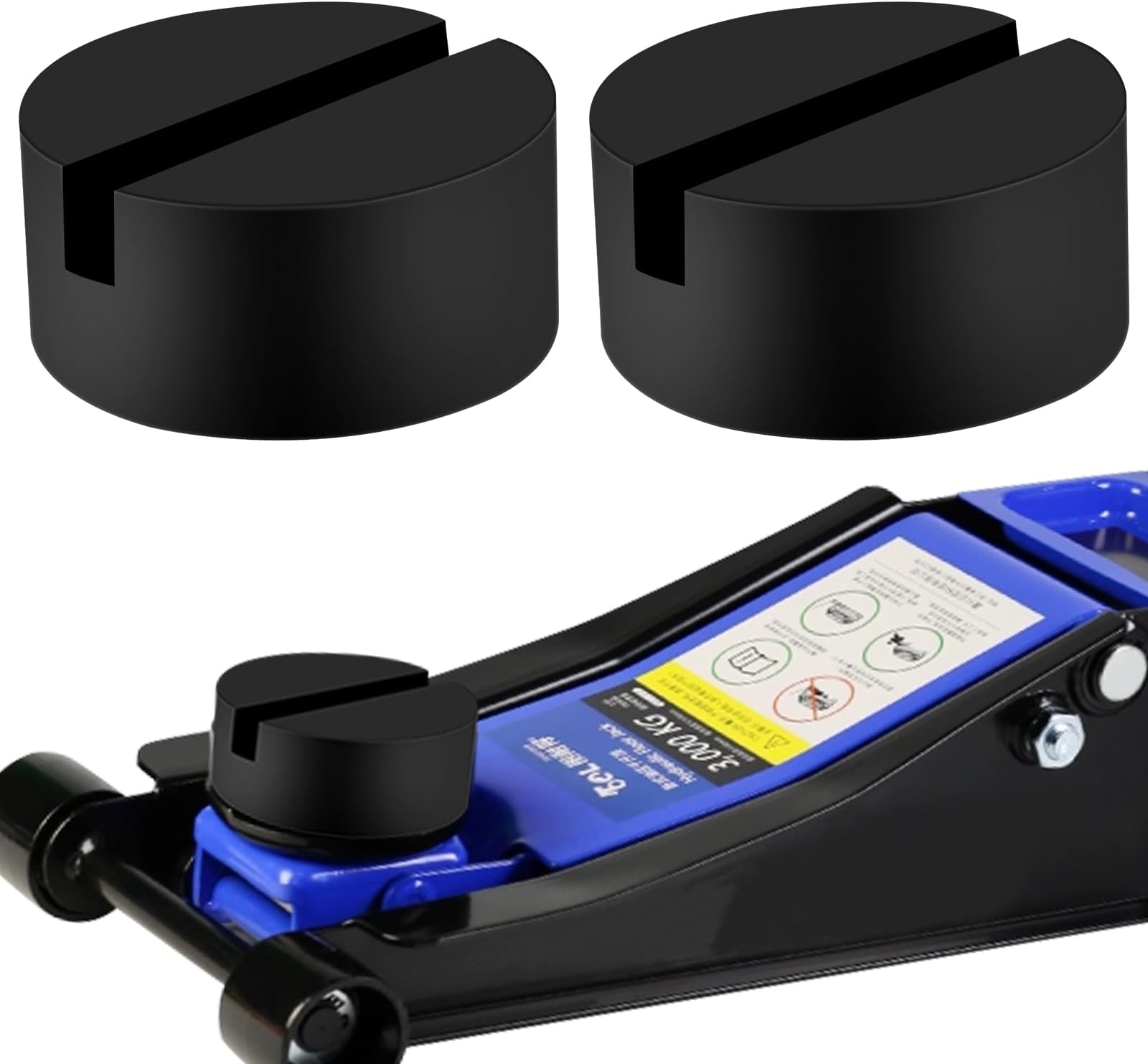 Amazon.com: Rubber Jack Pad,2PCS Universal Jack Pad Adapter,Rubber ...