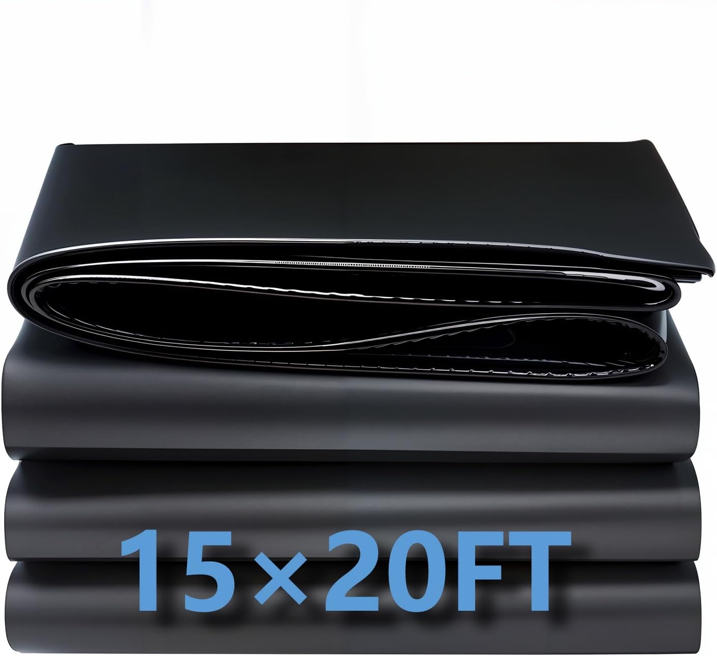 15x20 FT LLDPE Fish Pond Liner, 8 Mil (0.2mm) Thickness Fish Pond ...