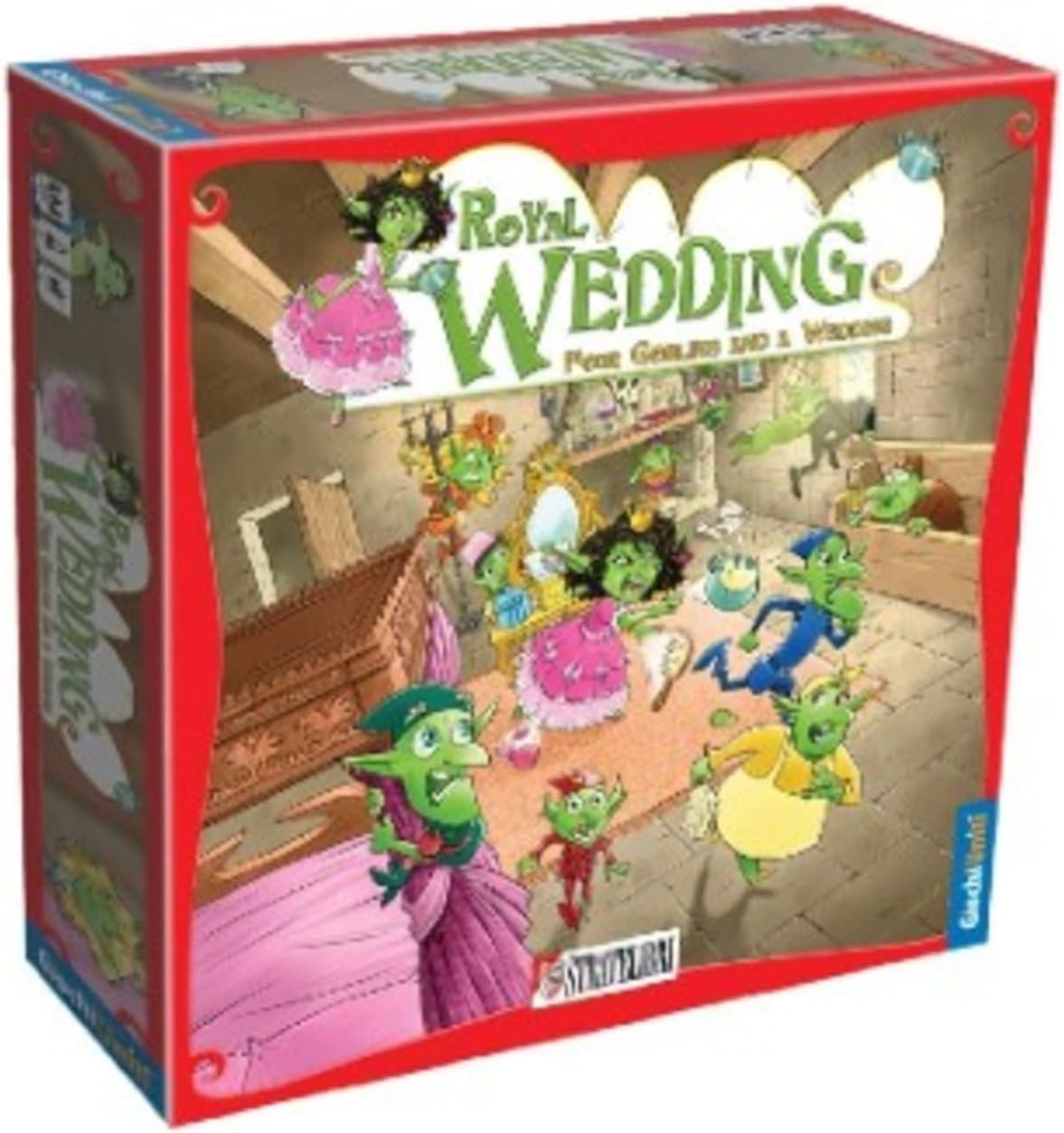 Amazon.com: Giochi Uniti Royal Wedding Board Game | Strategy Game ...