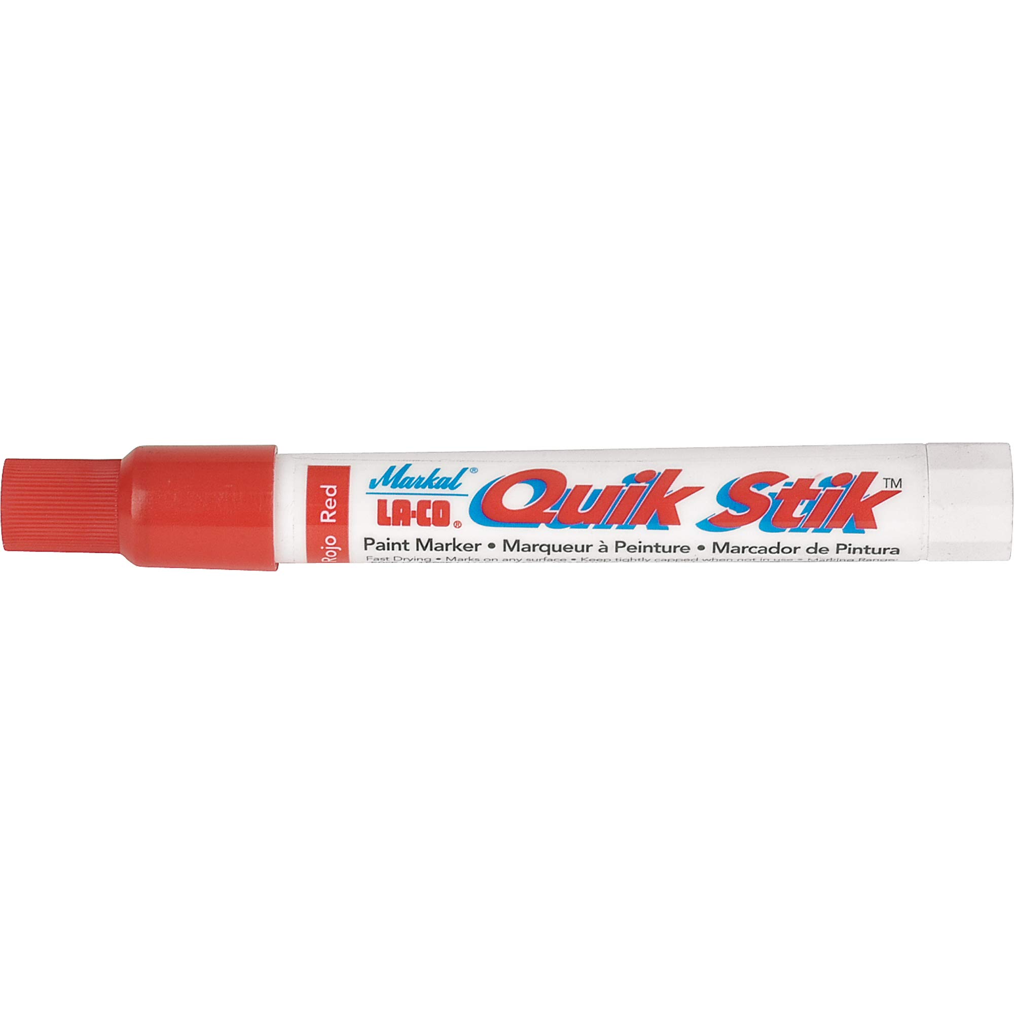 Amazon.com: Markall 61049 Red Quik Stik Marker - Fast Drying, Long ...