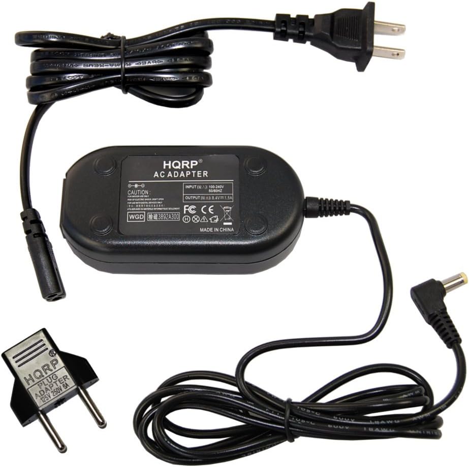 Amazon.com : HQRP AC Adapter Compatible with Canon XF105, XF300, XF305 ...