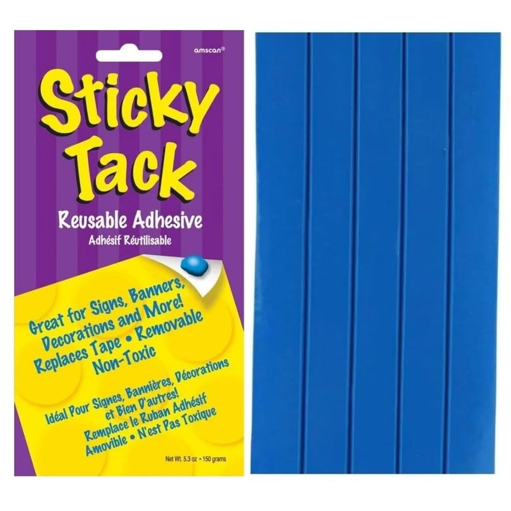 Blue Tack Bostik Blu Tack – Reusable Blue Adhesive Putty For Posters ...