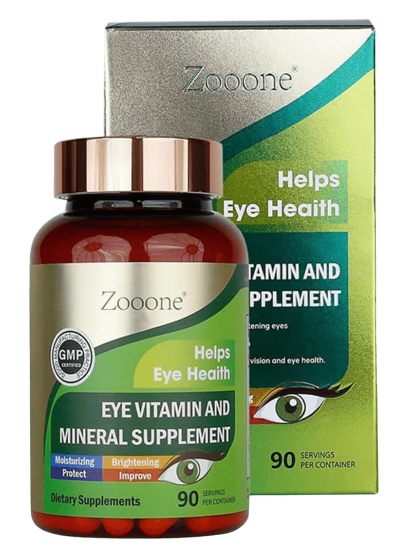 Amazon.com: zooone- Lutein Eye Vitamins Supplement - 90 Tablets Nutritional Supplement for ...