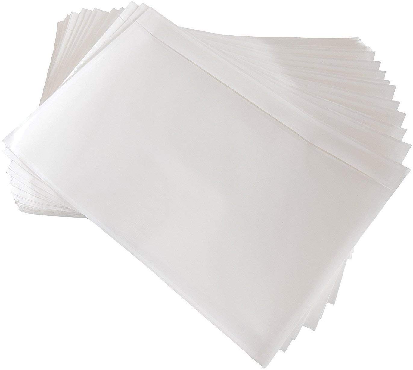 Buy BESTEASY Packing List Pouches, Clear Adhesive Top Loading Packing ...