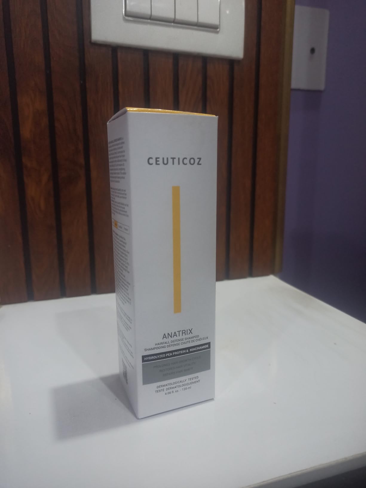 NEW ANATRIX Anti Hair Fall Defense Shampoo | Hydrolyzed Pea Protein ...