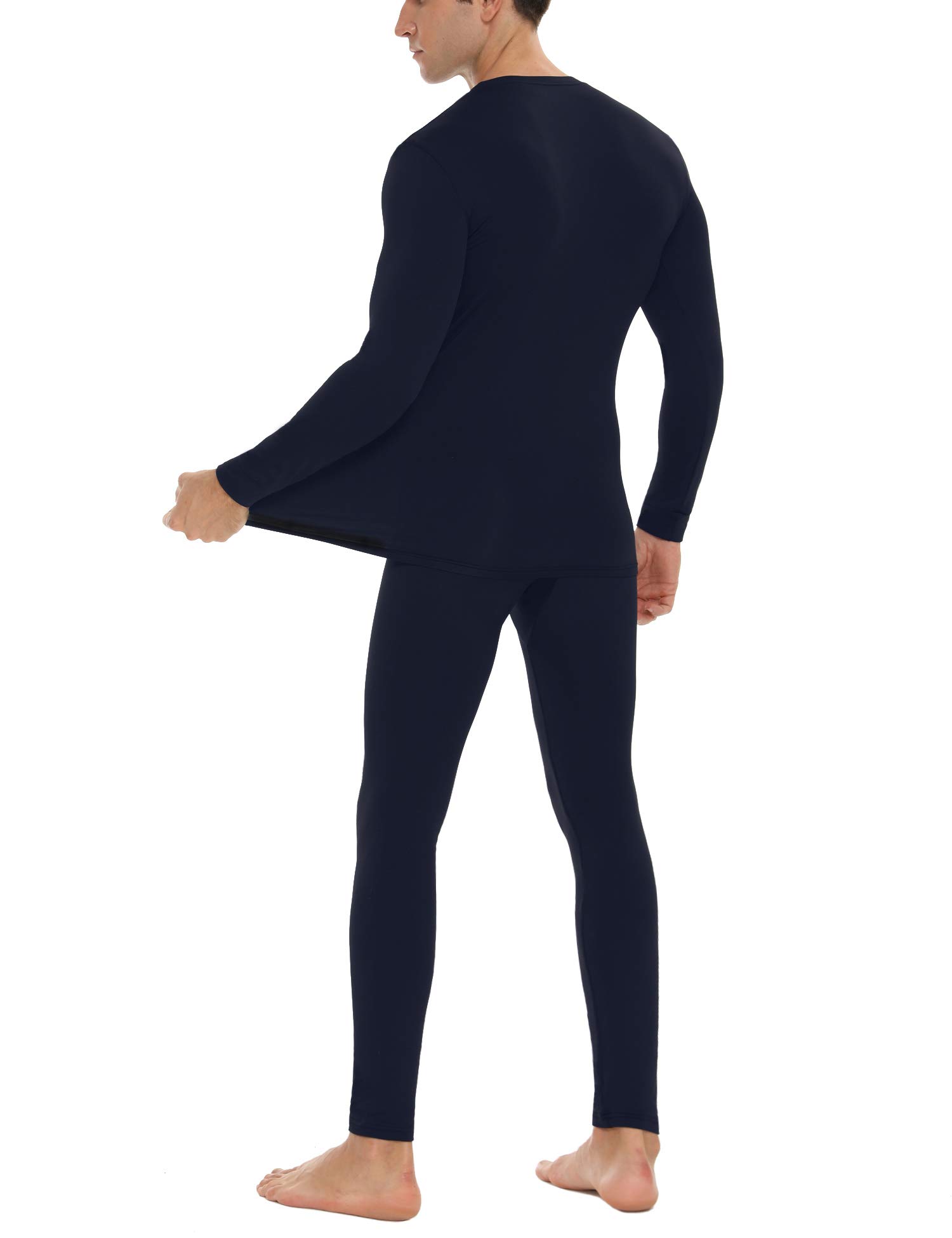 Snapklik.com : Mens Ultra Soft Thermal Underwear Elastic Lightweight ...