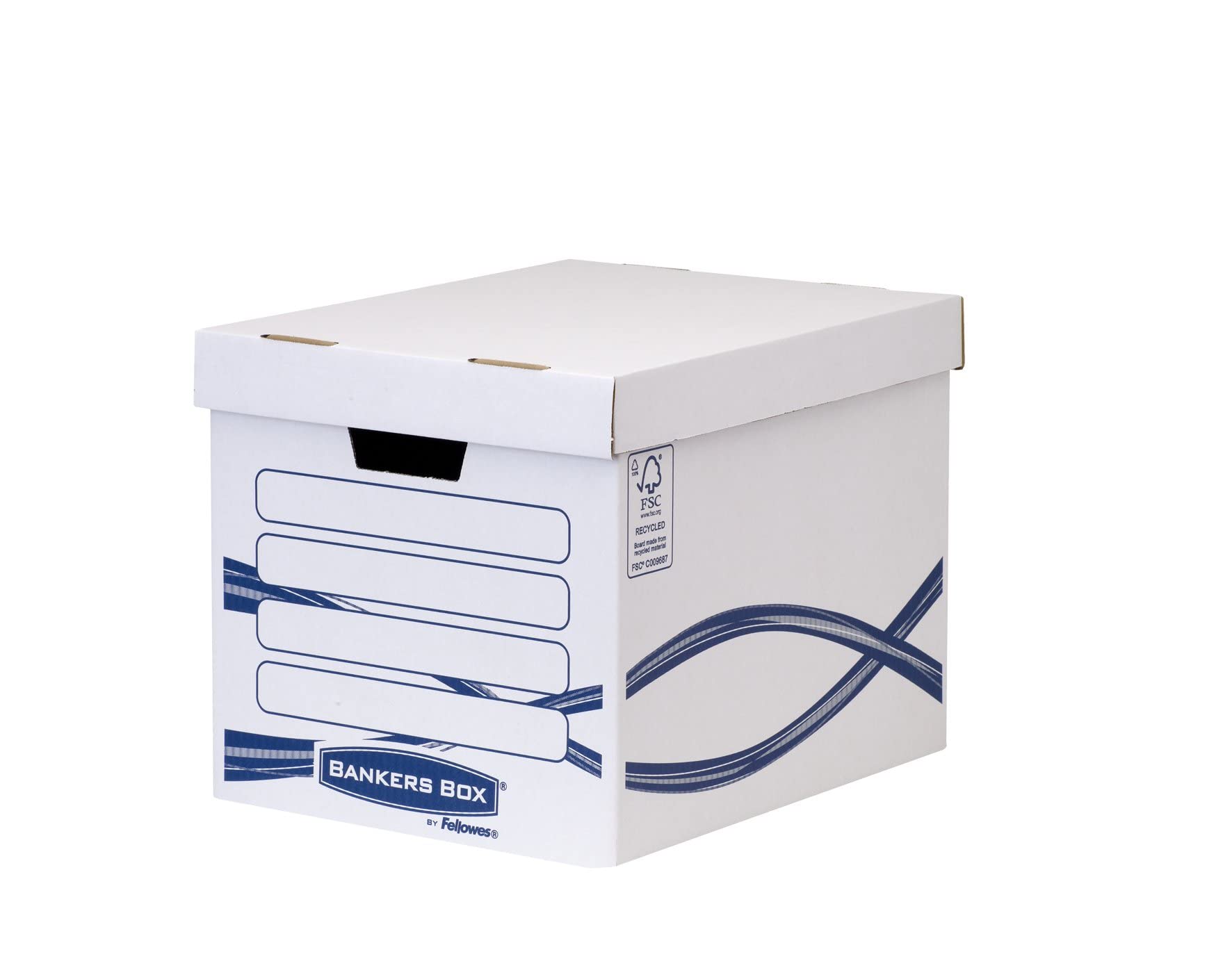 Fellowes Large Bankers Box (Pack of 10) : Amazon.co.uk: Stationery ...