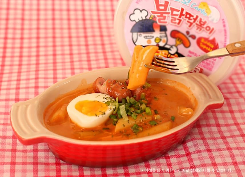 Snapklik.com : Carbo Buldak Tteokbokki Korean Rice Cake Instant