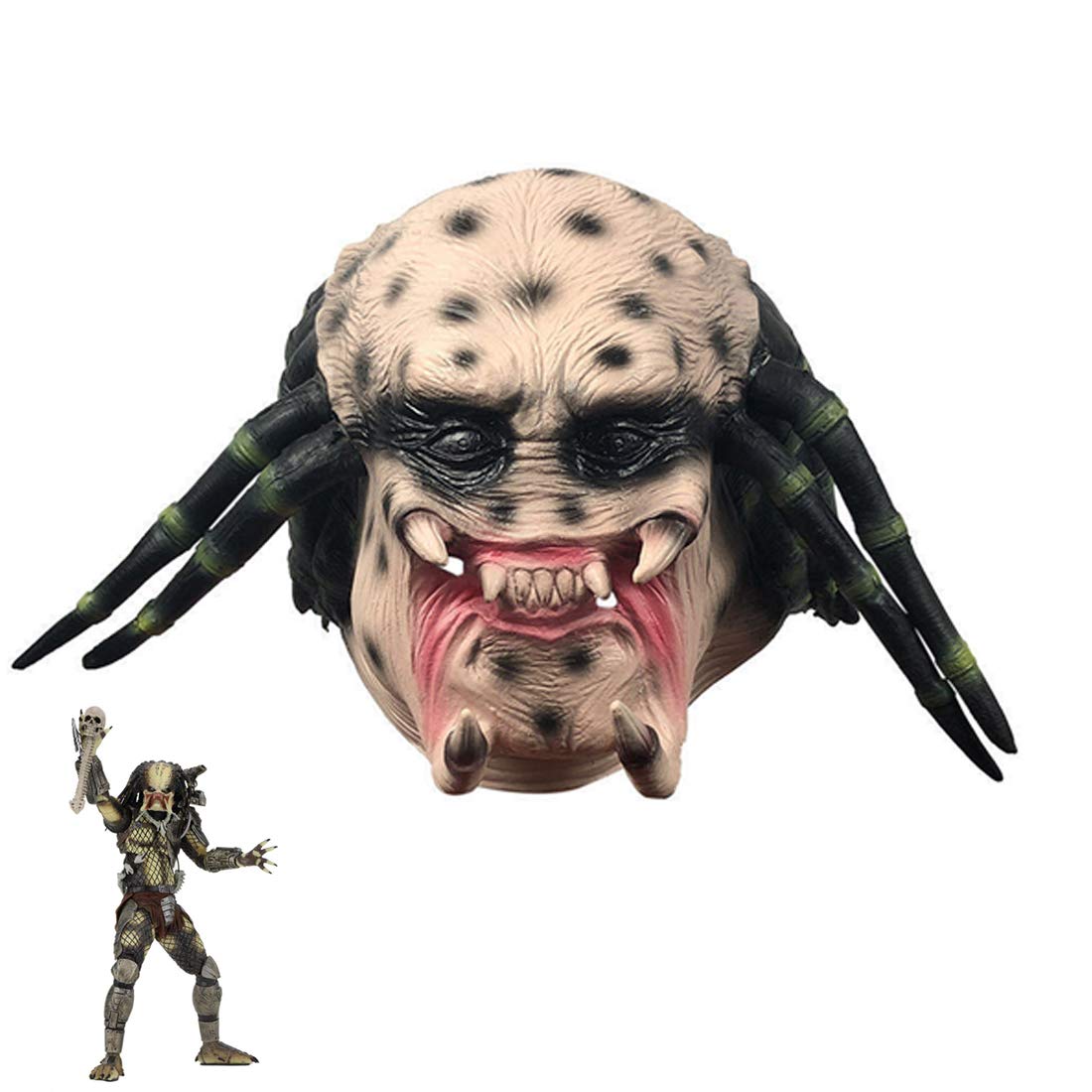 Buy Predator With Dreads Hair Cosplay Alien vs. Predator Halloween ...