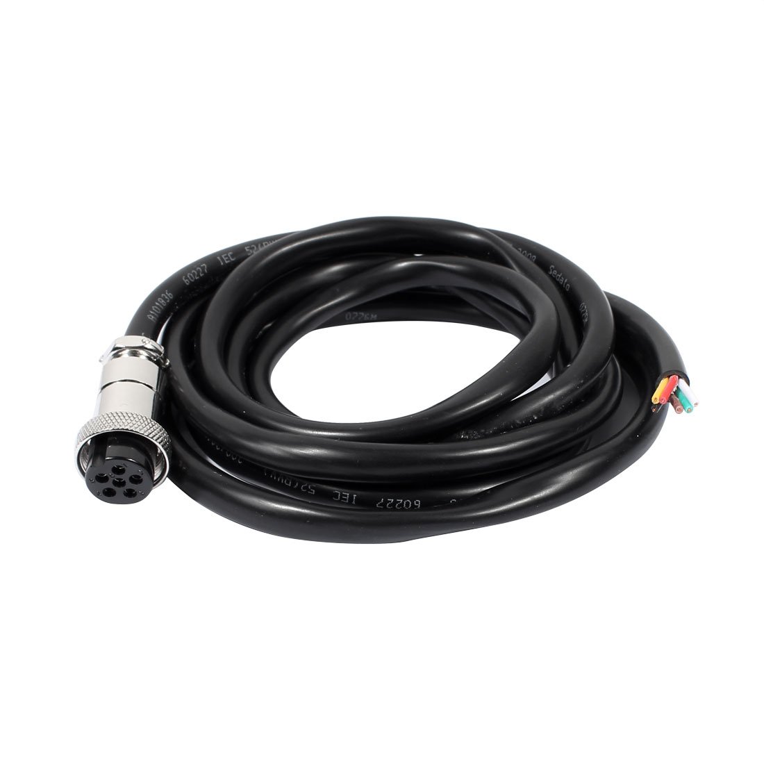 Buy IIVVERR GX20 pipe tube Joint 6 Pins Female Aviation Socket ...