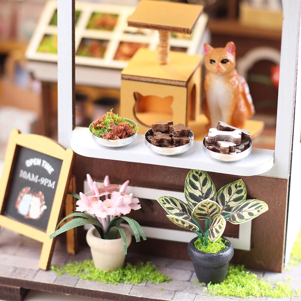 Snapklik.com : Lannso DIY Dollhouse Miniature Kit, Miniature House Kit ...